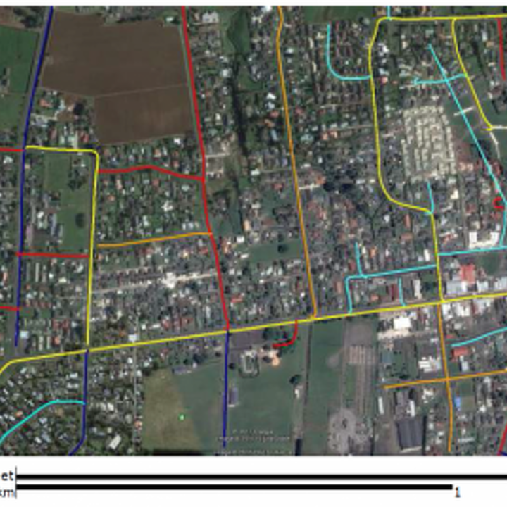 Street Light Survey | Case Study | Street Light Assessment - Lux Mapping